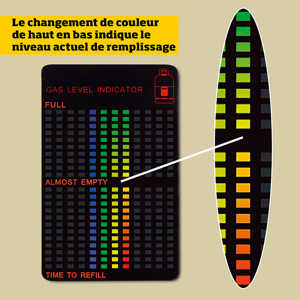 Indicateur de niveau de gaz | EUROtops.fr Indicateur de niveau de gaz | EUROtops.fr