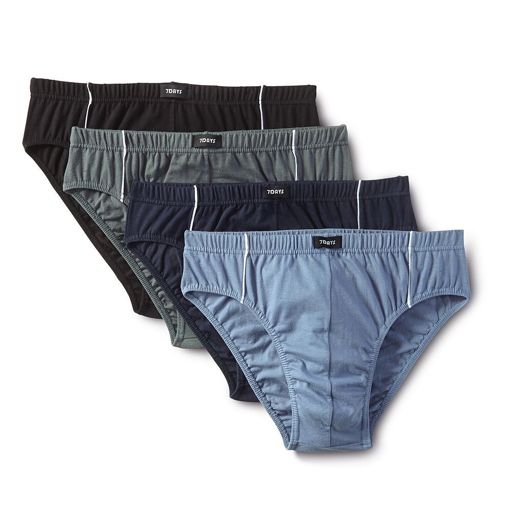 Slip coton Lot de 4 | EUROtops.fr