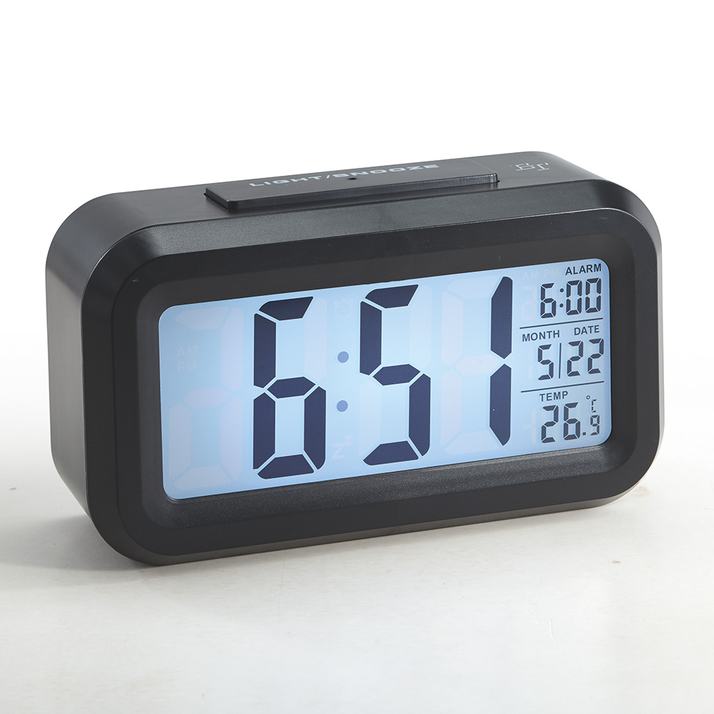 Réveil multifonction avec thermomètre | EUROtops.fr
