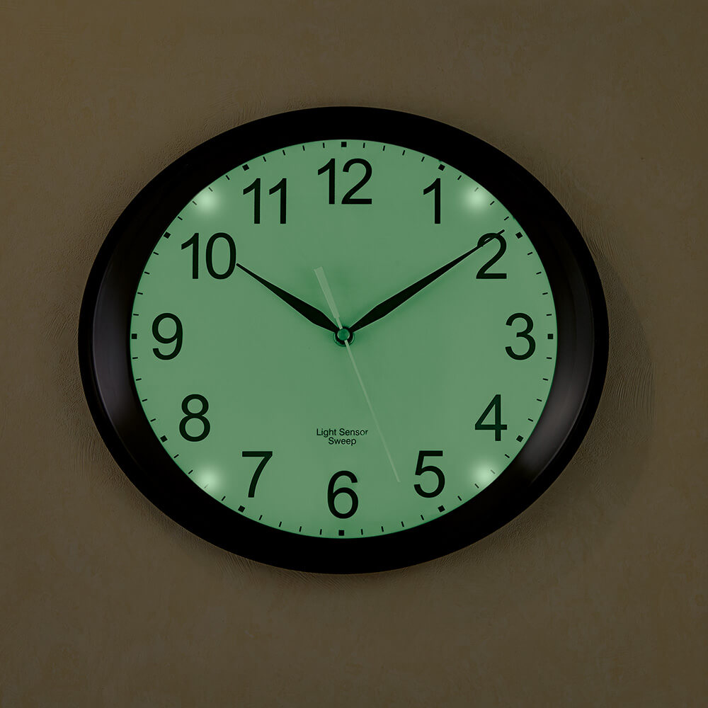 Horloge LED murale "Ovalis" | EUROtops.fr