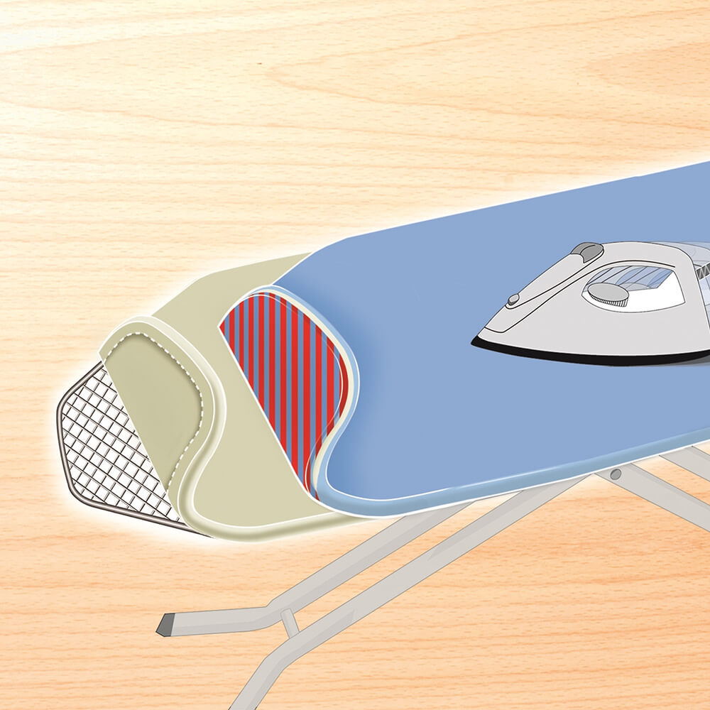 Housse pour table à repasser en céramique | EUROtops.fr