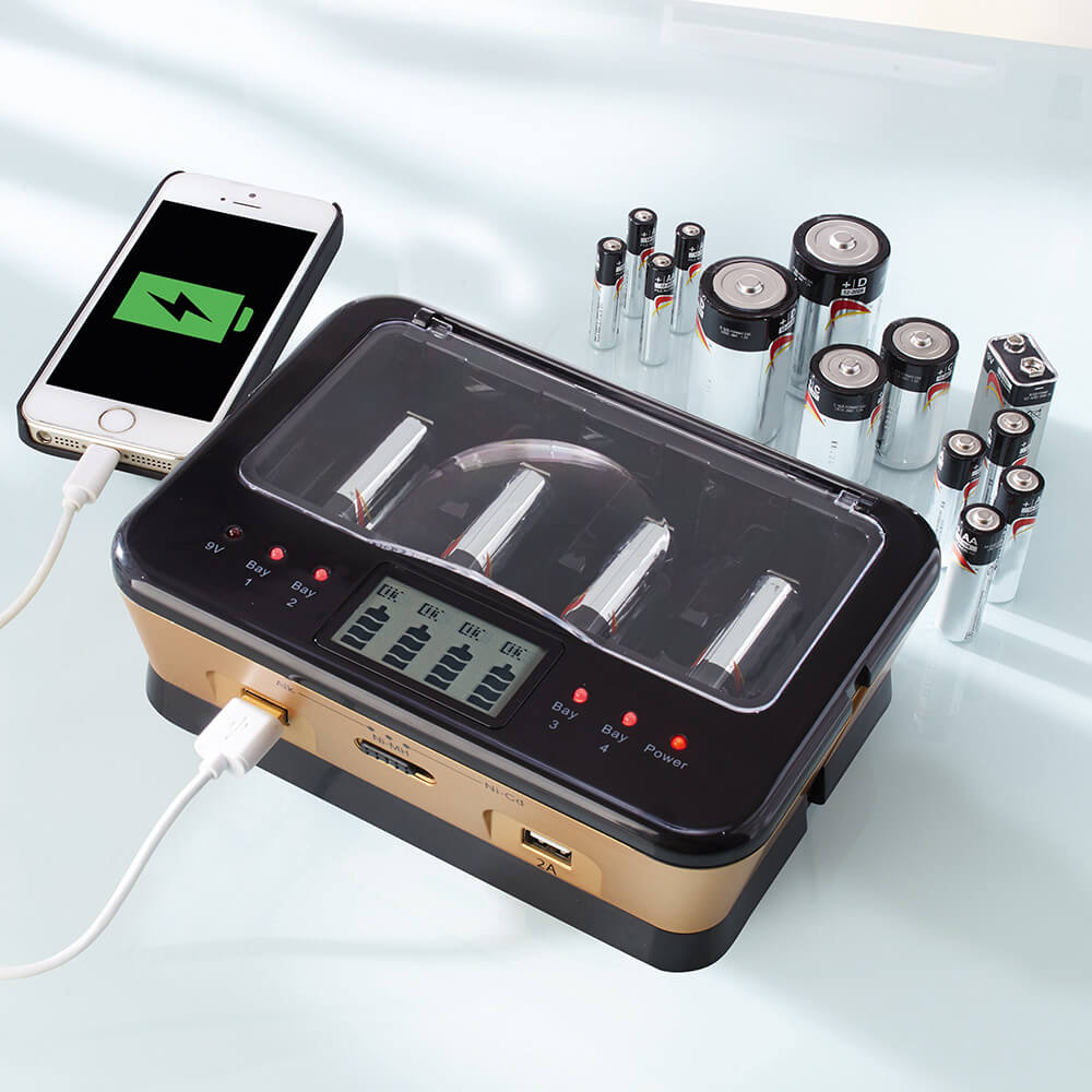 Commander en toute simplicité Chargeur de piles universel "Platinium ...